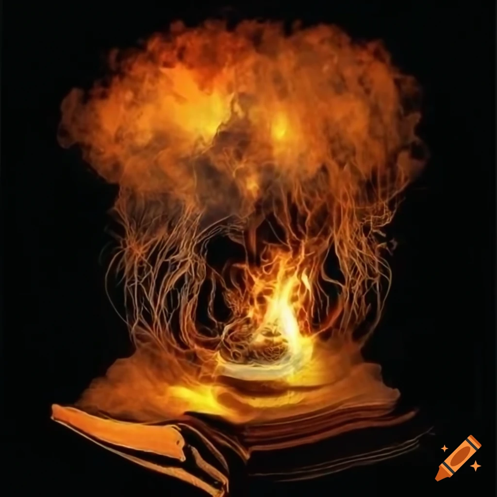 Scientists studying spontaneous human combustion phenomenon on Craiyon