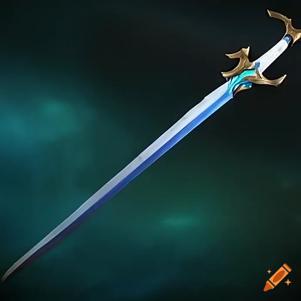 Epic magic longsword on Craiyon