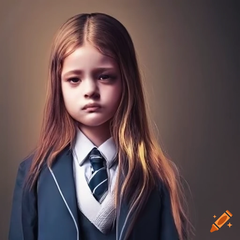 School uniforms causing insecurity in students on Craiyon