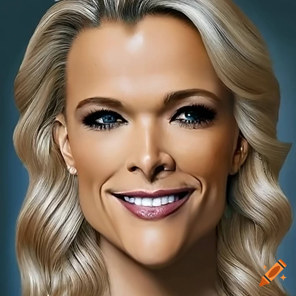 Highly detailed painting of megyn kelly in ultra-realistic style on Craiyon