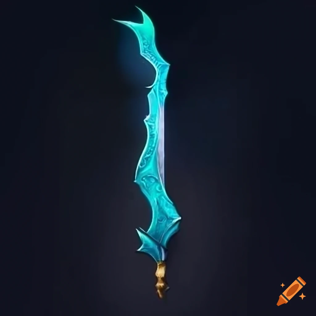 Mythic wave sword on Craiyon