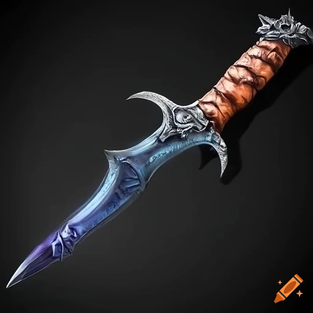 Ultra realistic electric eel dagger in a fantasy concept on Craiyon