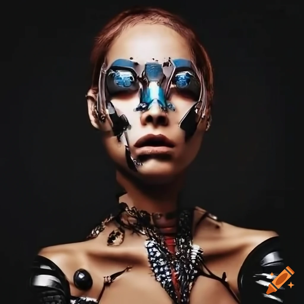 Cyborg concept design on Craiyon