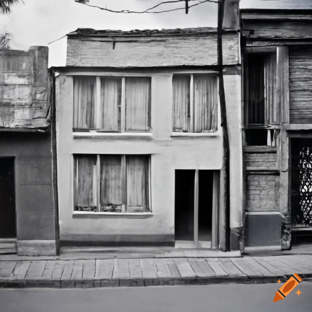 Low-middle class house in bogota, 1972 on Craiyon
