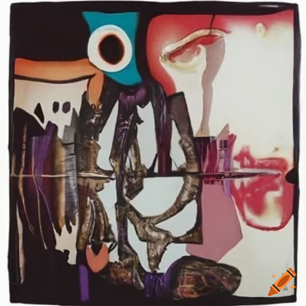 Neo-dada artistic representation on Craiyon