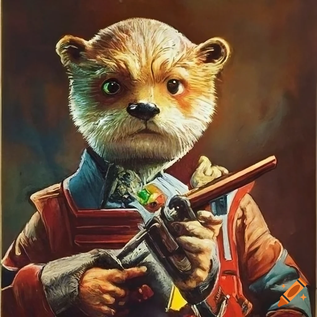 Intricate details of a vintage Star Fox poster with references to James ...