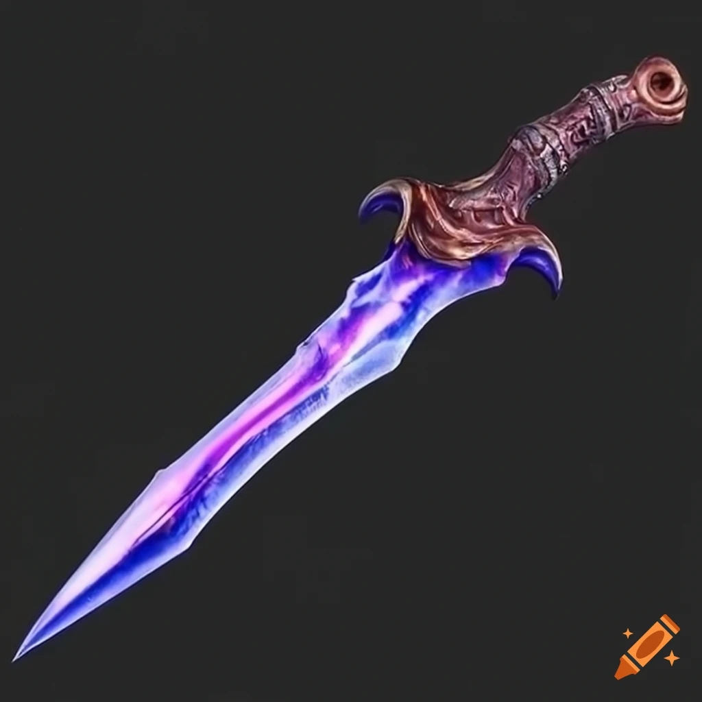 Ultra realistic fantasy electric eel dagger on Craiyon