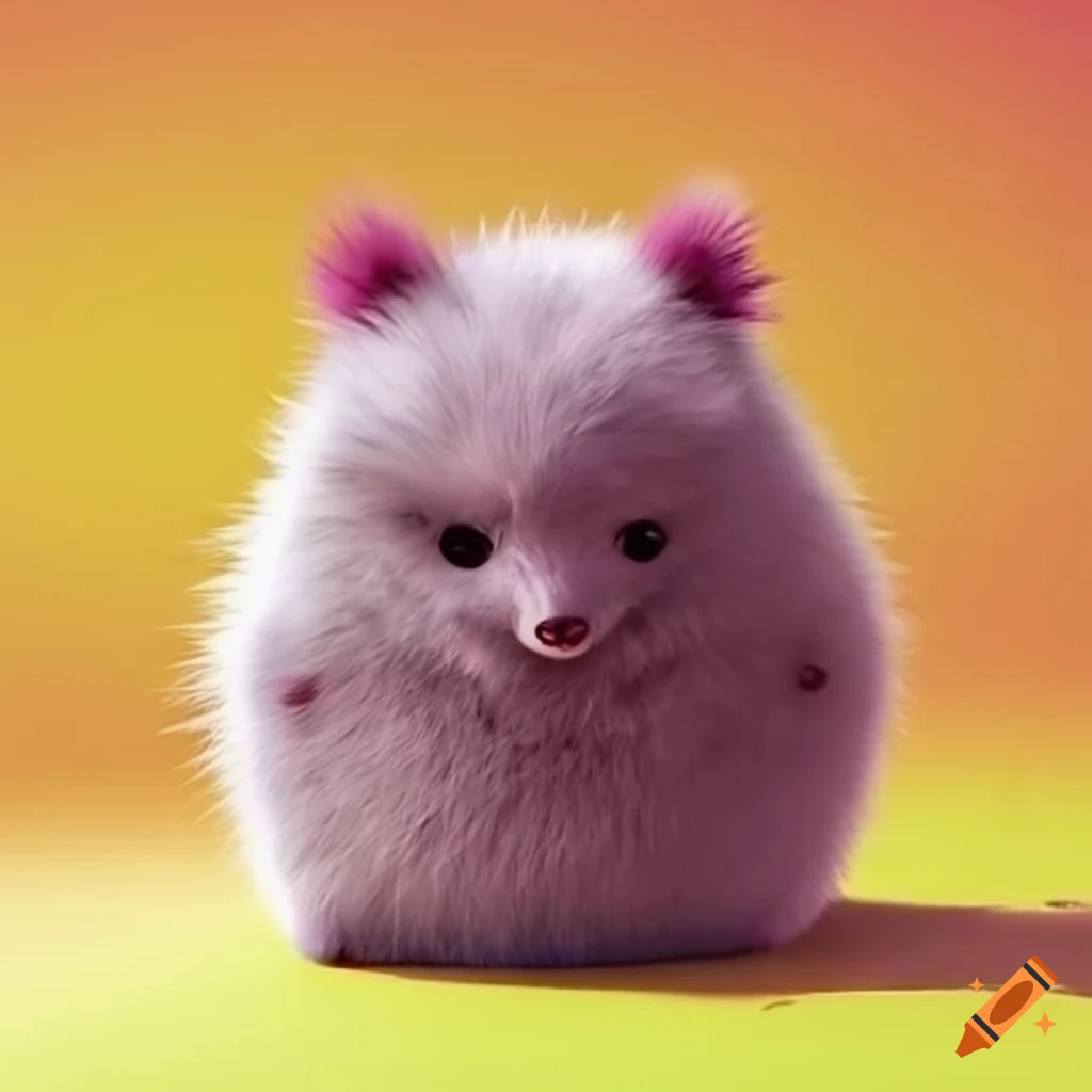 Fluffy furball on Craiyon