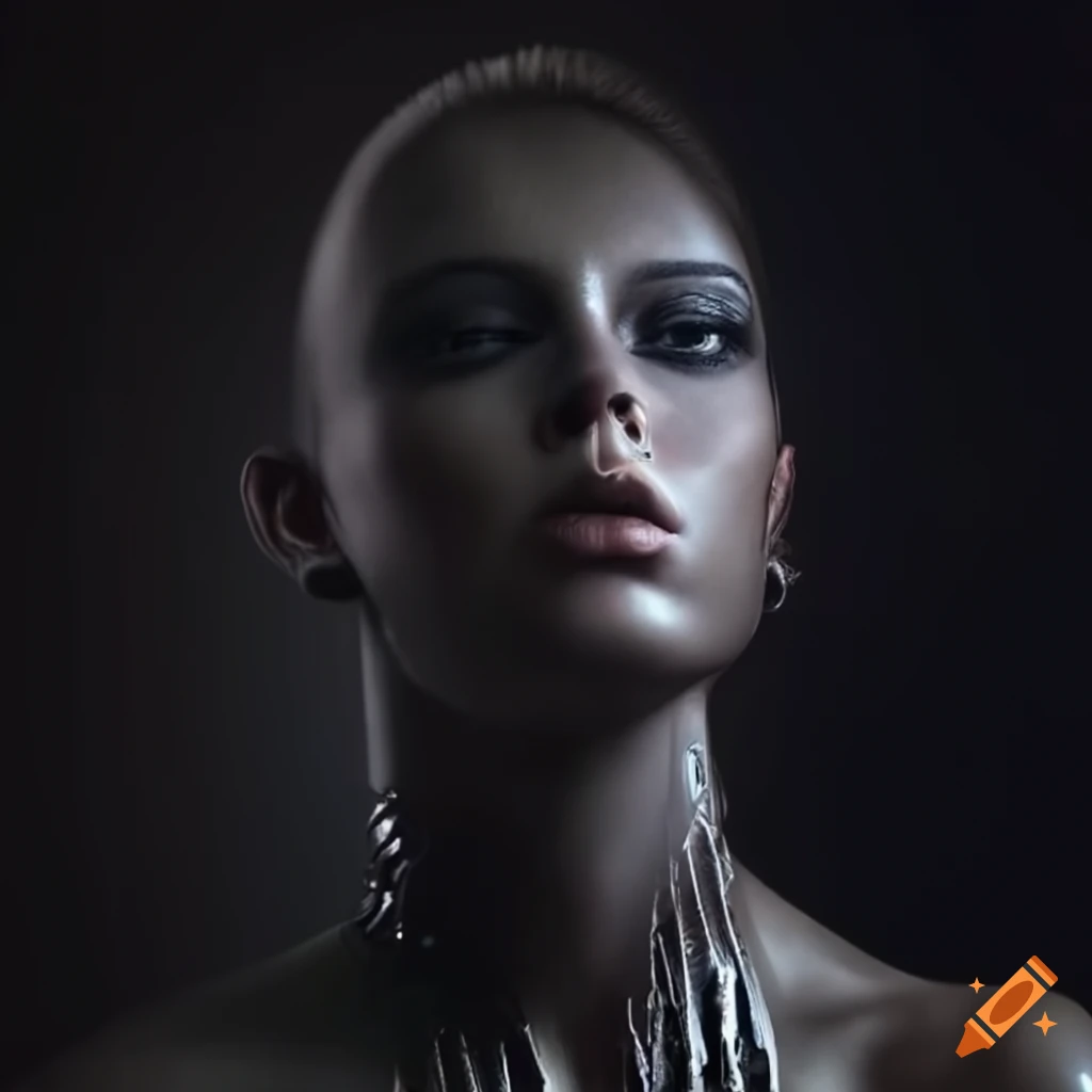 Cyborg concept design on Craiyon