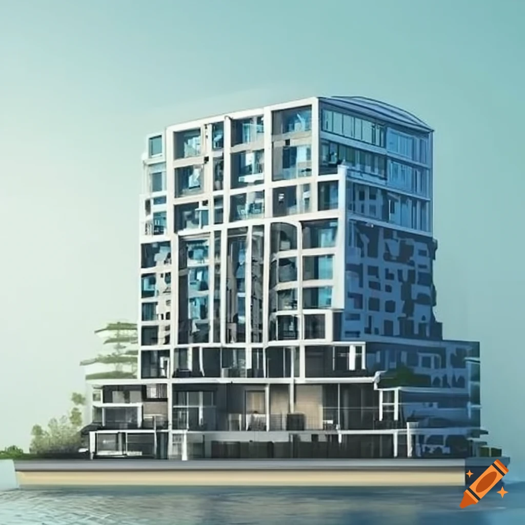 Building design on Craiyon