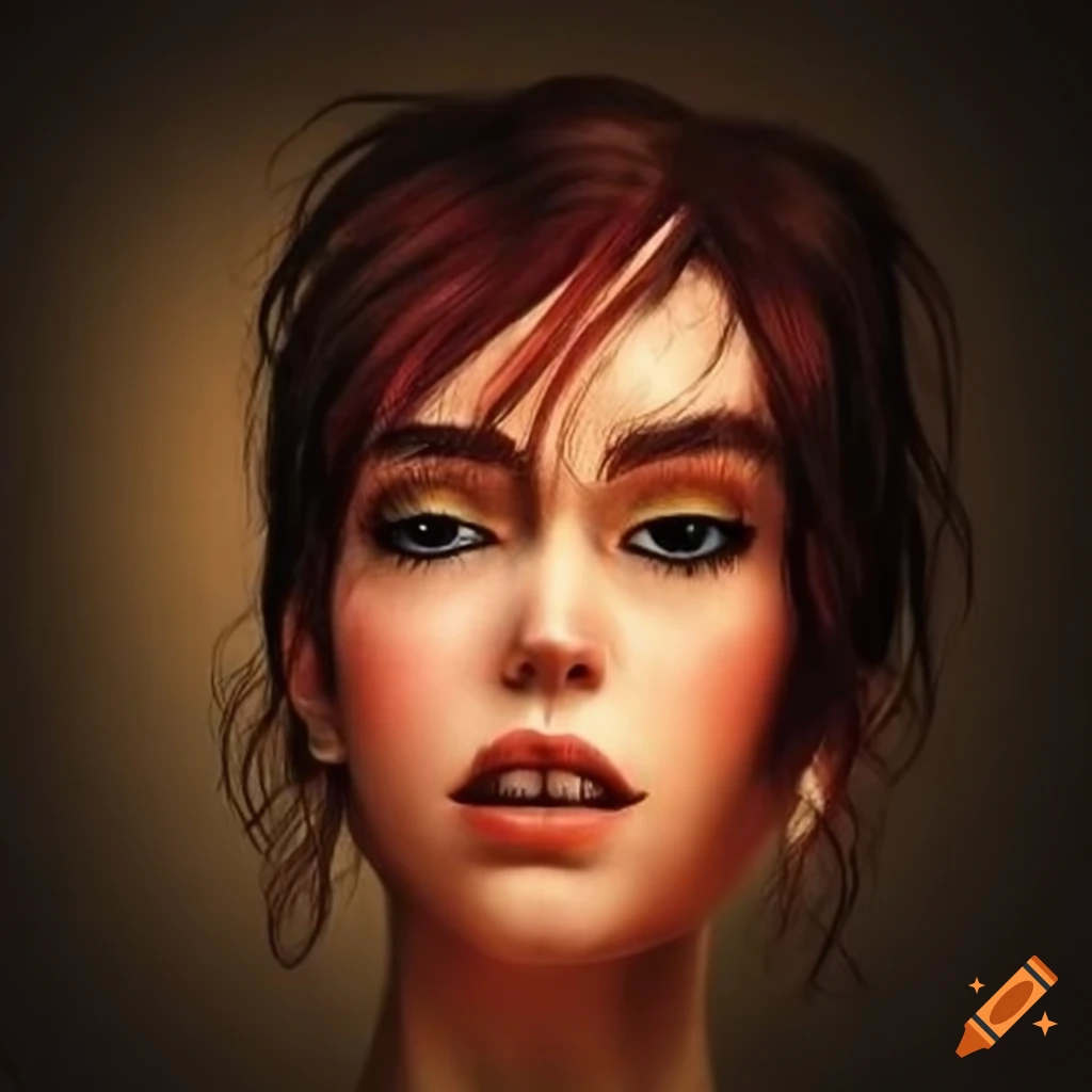 French person with stereotypical traits on Craiyon