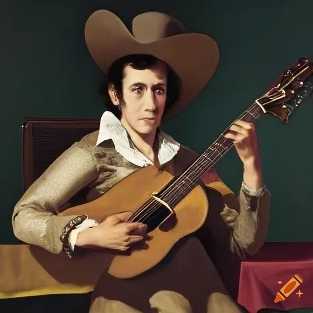Country music legend Hank Williams in a surrealist painting style by ...