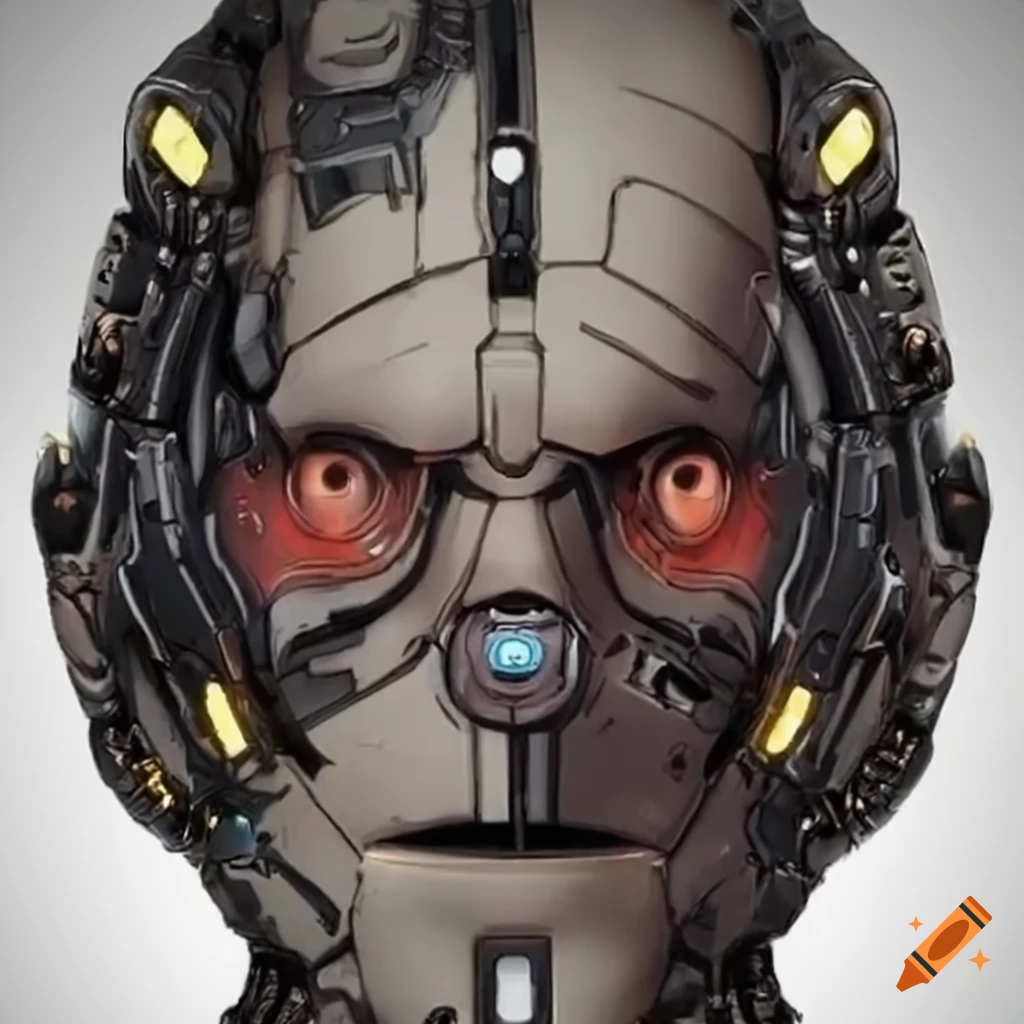 Cyborg futuristic concept on Craiyon