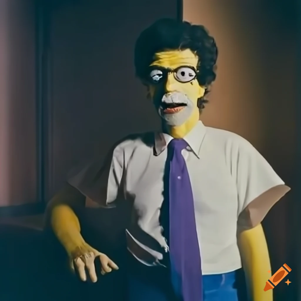 Lionel Hutz in 1980s fantasy TV drama style on Craiyon