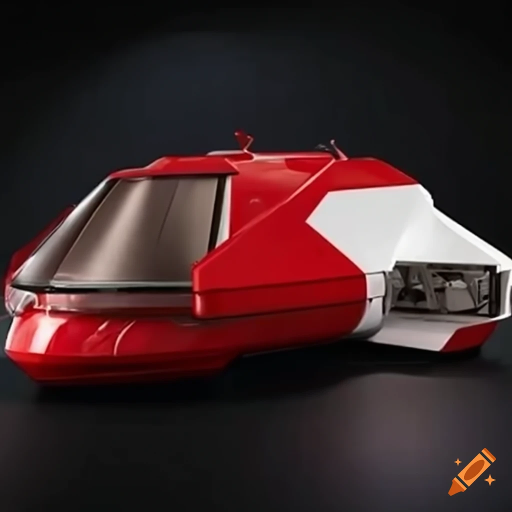 Spaceship design for intergalactic kfc food delivery on Craiyon