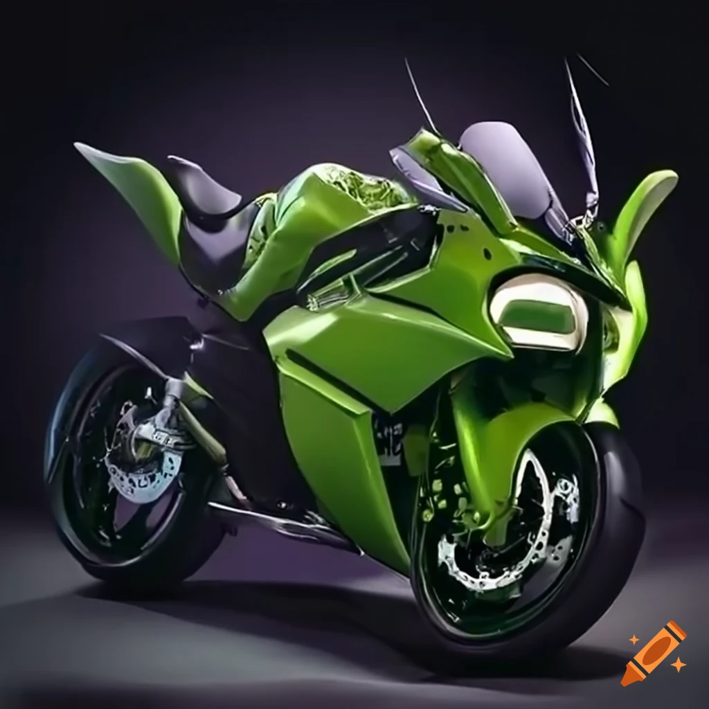 Green goblin superbike on Craiyon