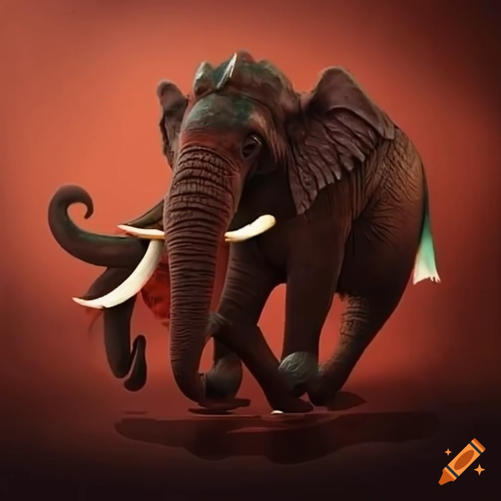 Spicy elephant on Craiyon