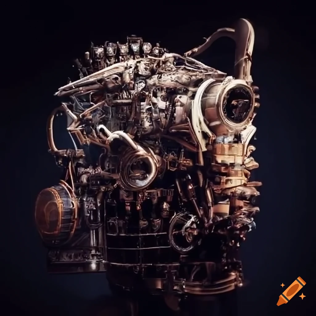 Internal combustion engine on Craiyon