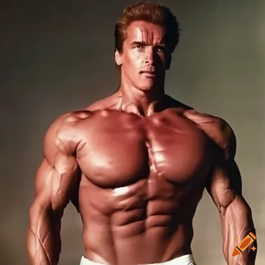 Athletic bodybuilder with defined muscles on Craiyon