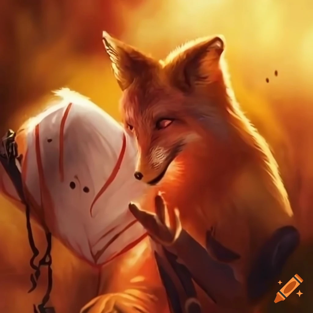 Lokman Meho appearing as a fox on Craiyon