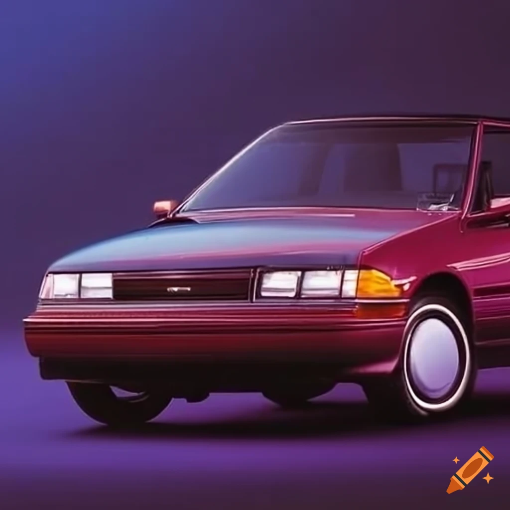 1990s american car on Craiyon