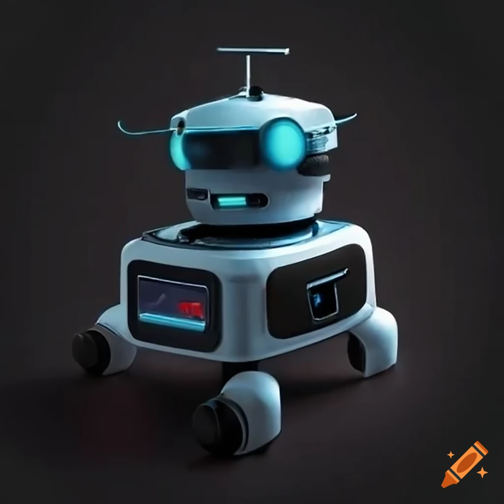 Stove robot on Craiyon