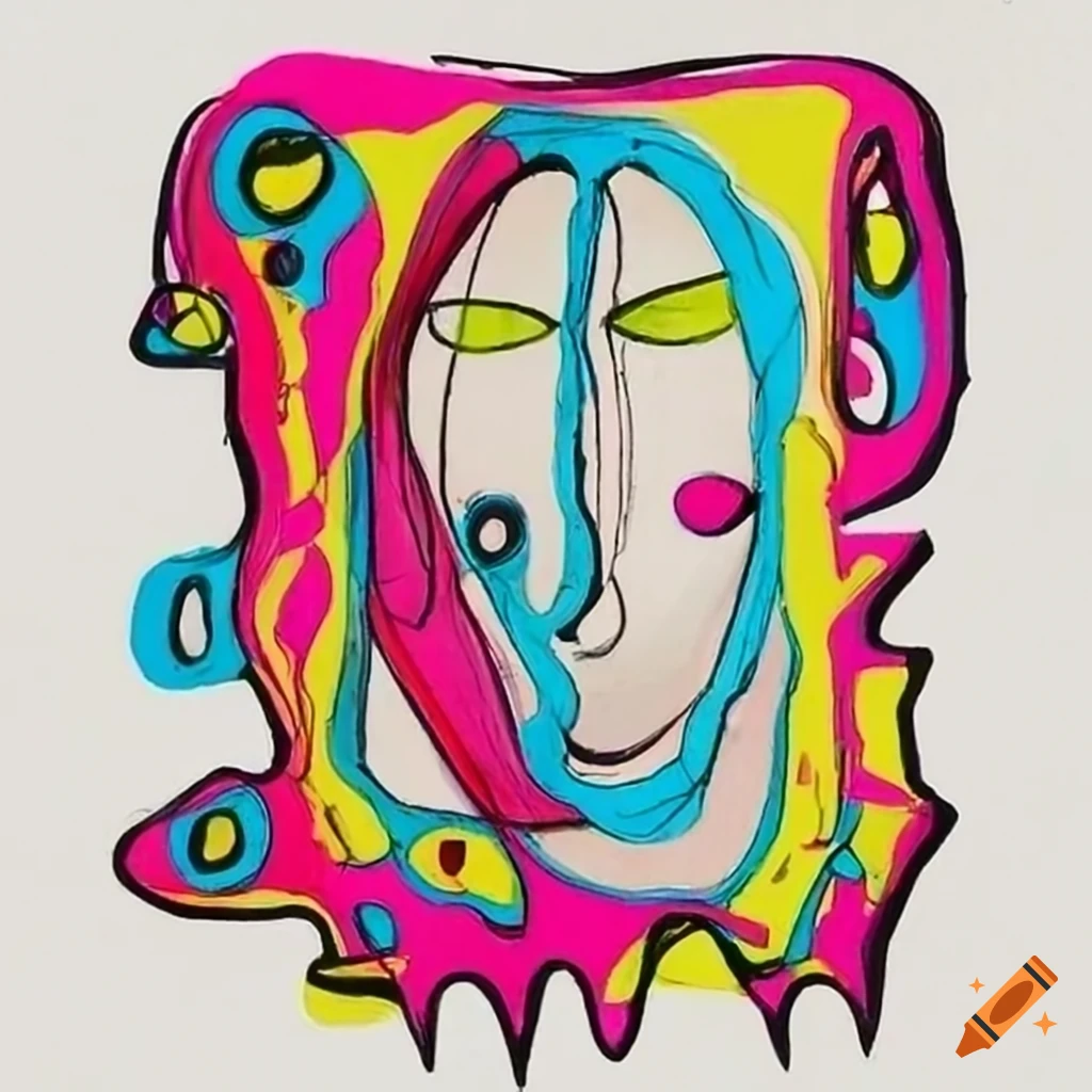 Neo-dada style art on Craiyon