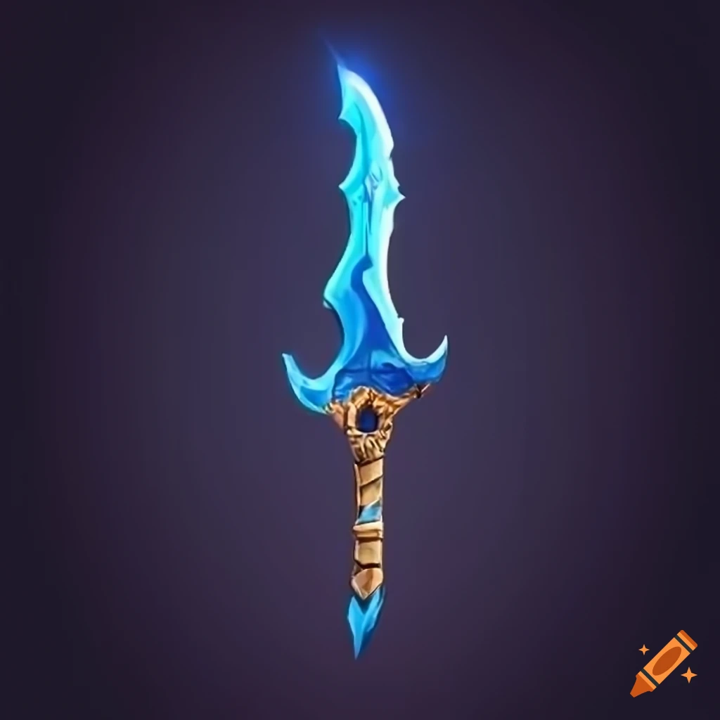Mythic wave sword on Craiyon