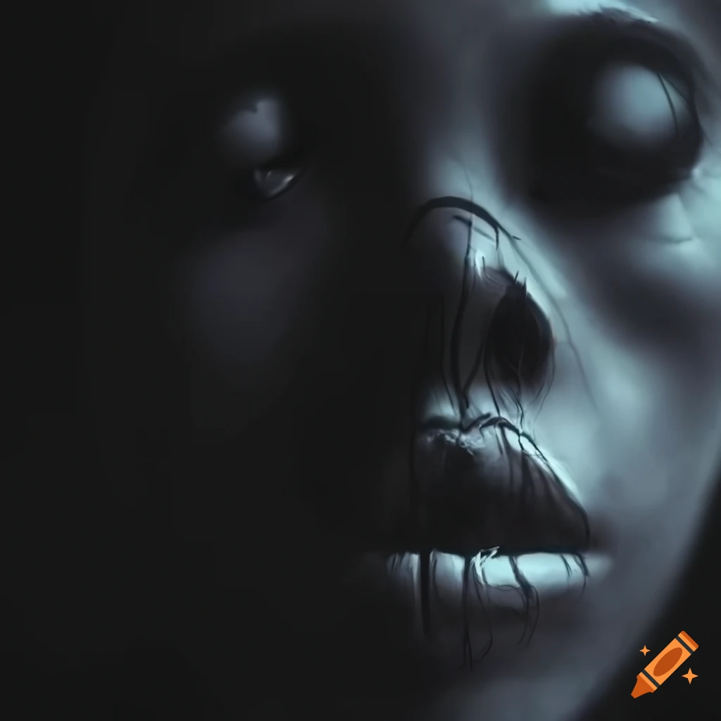 Conceptual illustration representing death and poetry with a cool tone ...