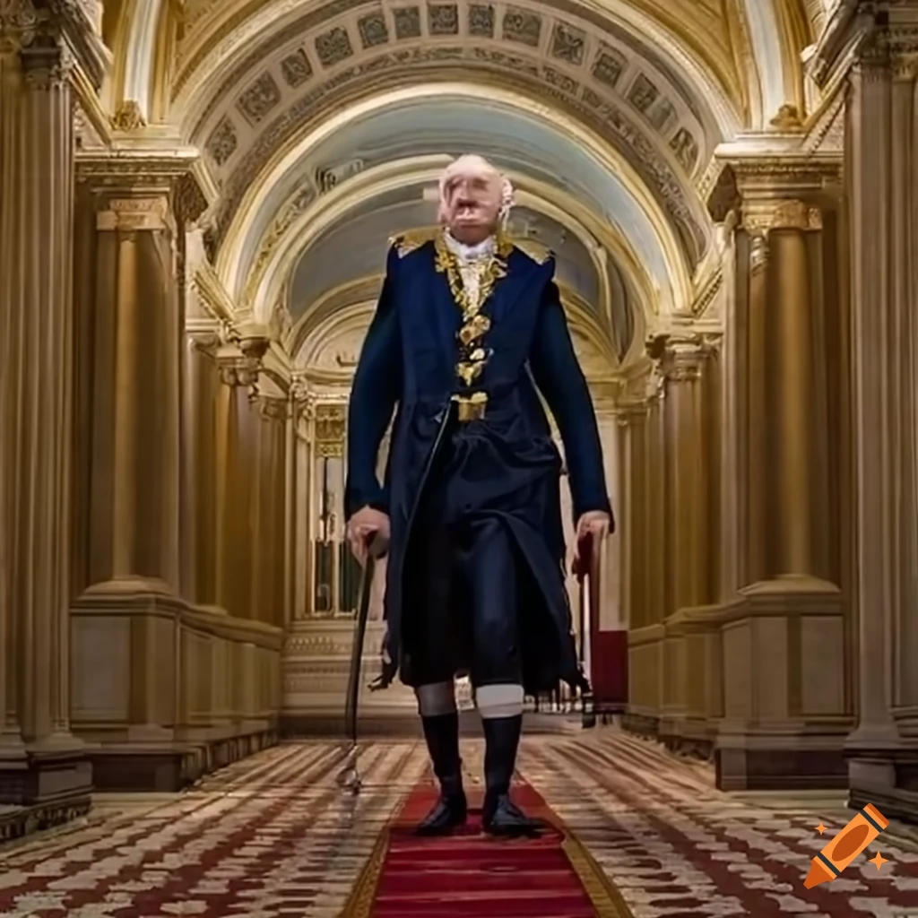 George washington moving the capital on Craiyon