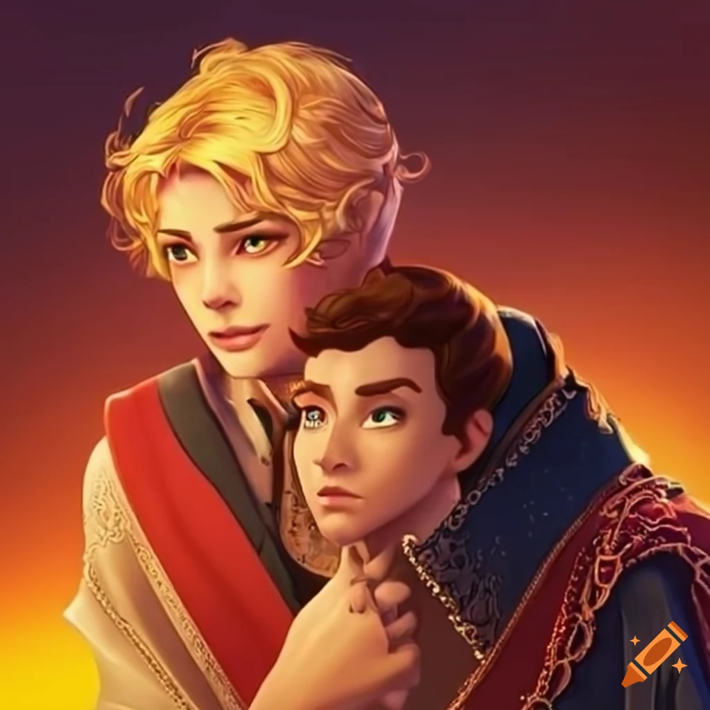 Two princes on Craiyon