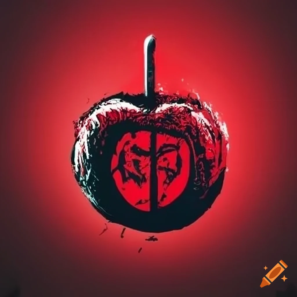 Bold and edgy rock band logo design in red with the words big red day ...