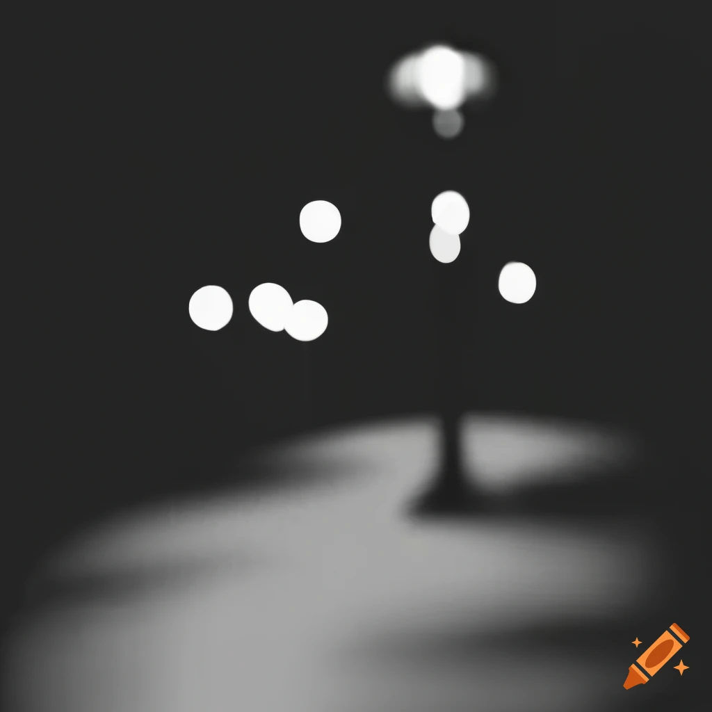 Blurry street light on Craiyon