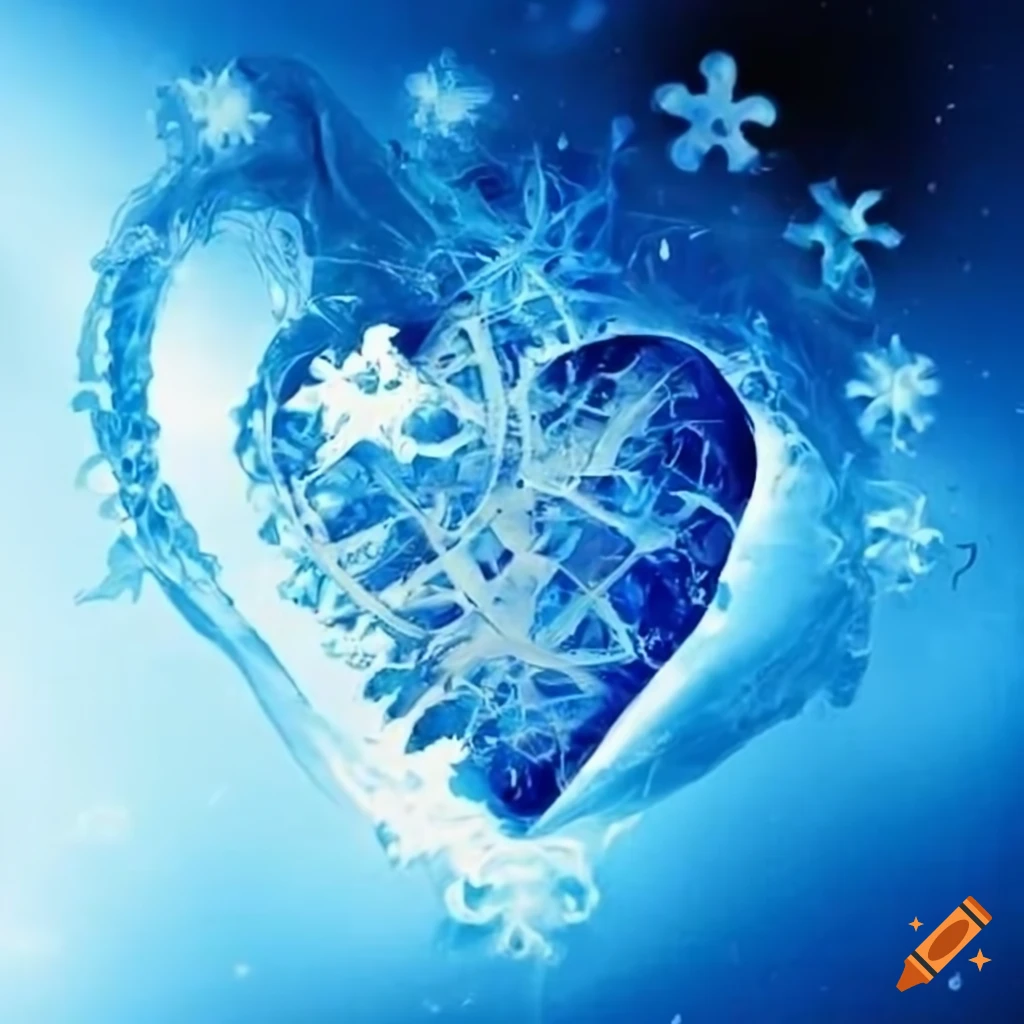Cold heart on Craiyon