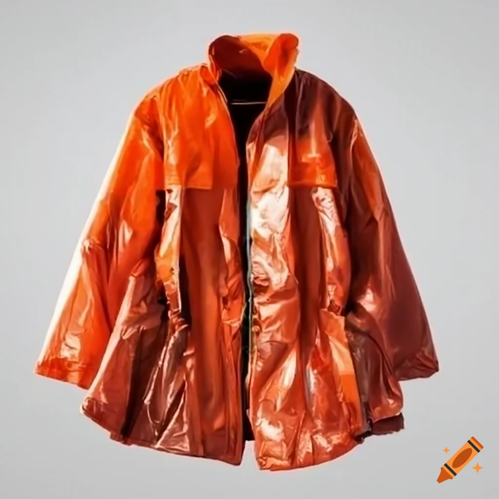 Plastic pollution jacket on Craiyon