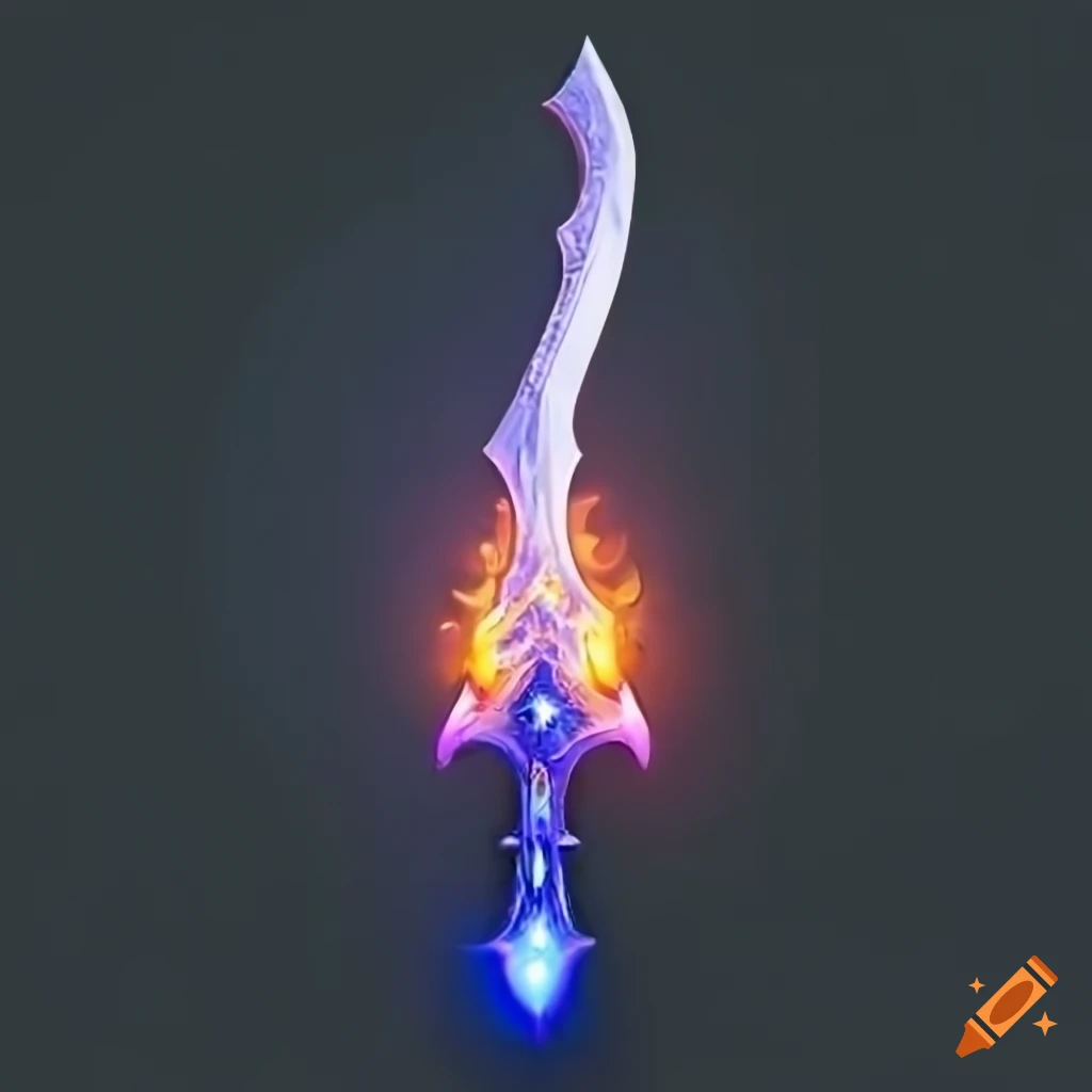 Mythic wave sword on Craiyon