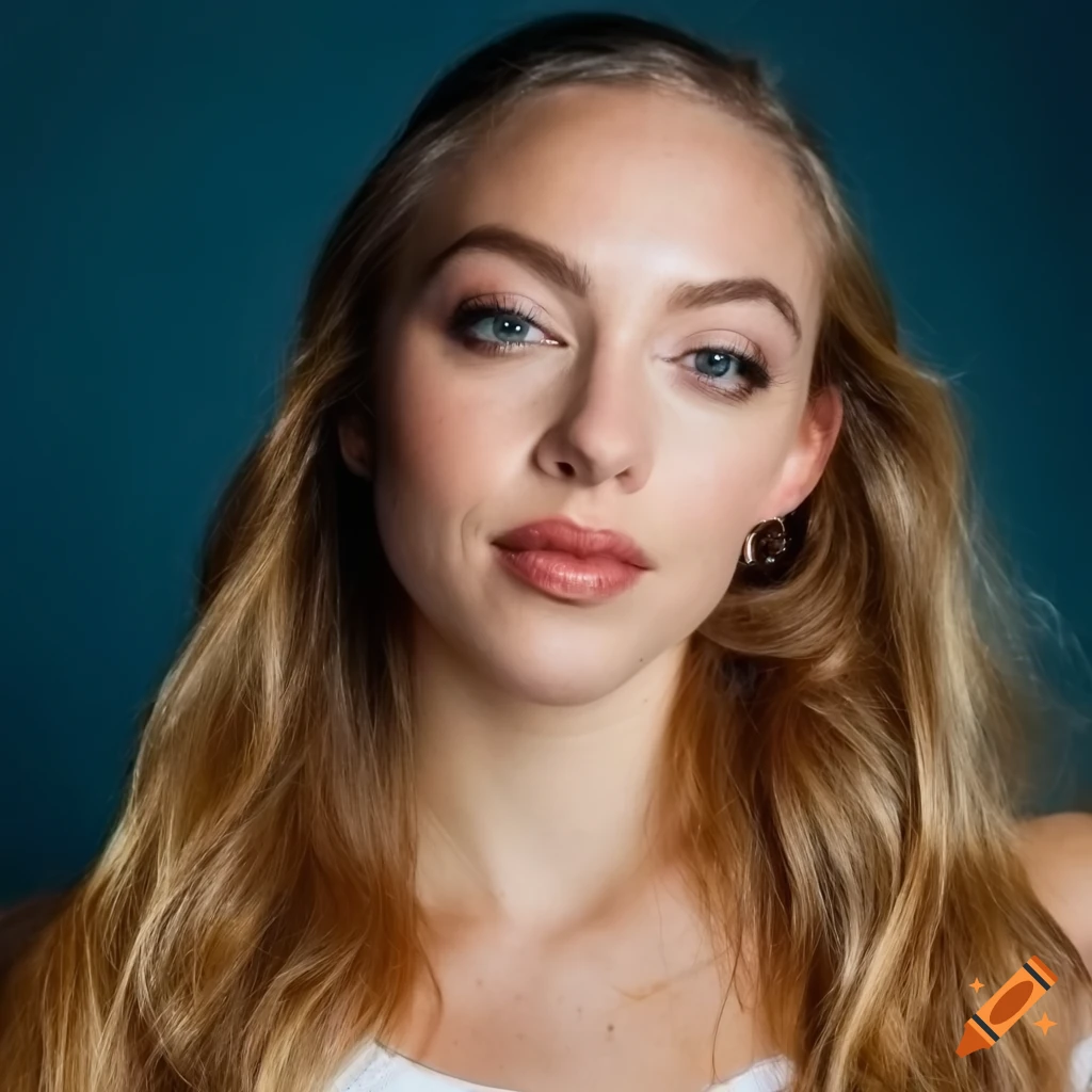 Detailed high-definition close-up portrait with intricate skin and hair ...