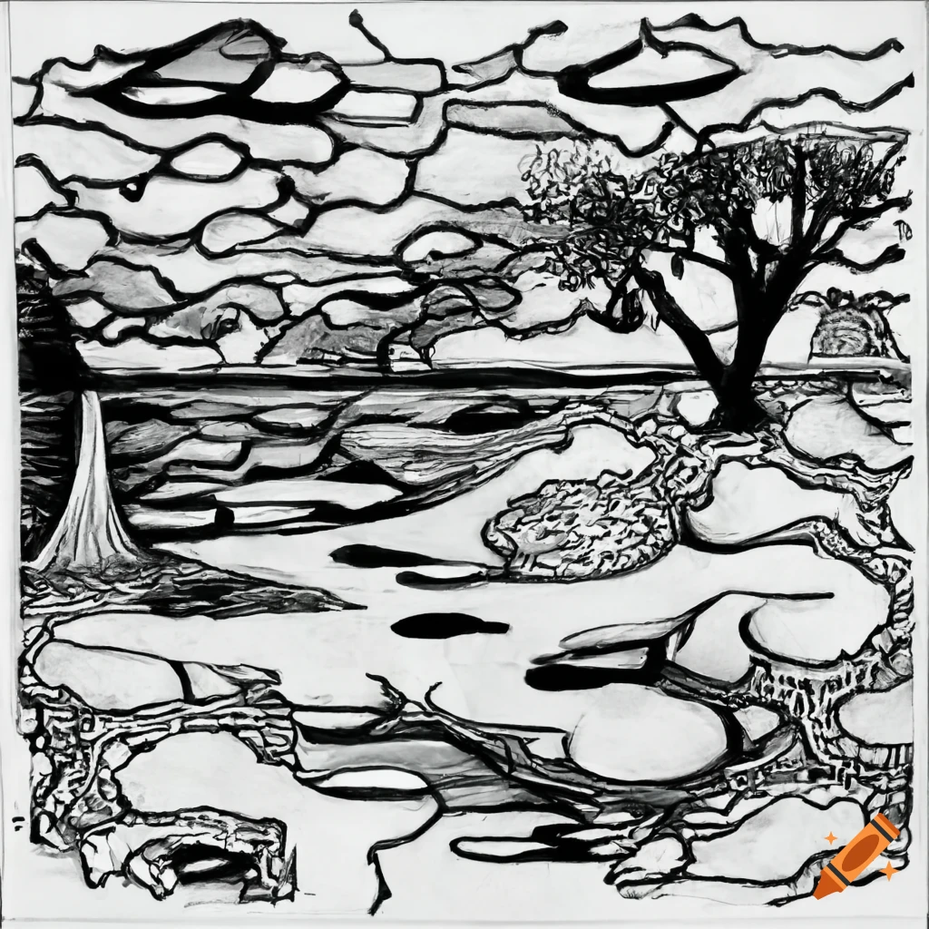 Abstract environment concept on Craiyon