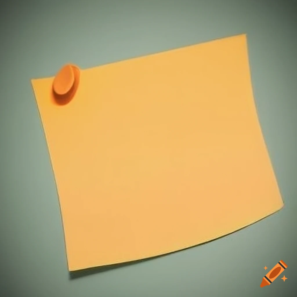 Post-it note with "monday afternoon" on Craiyon