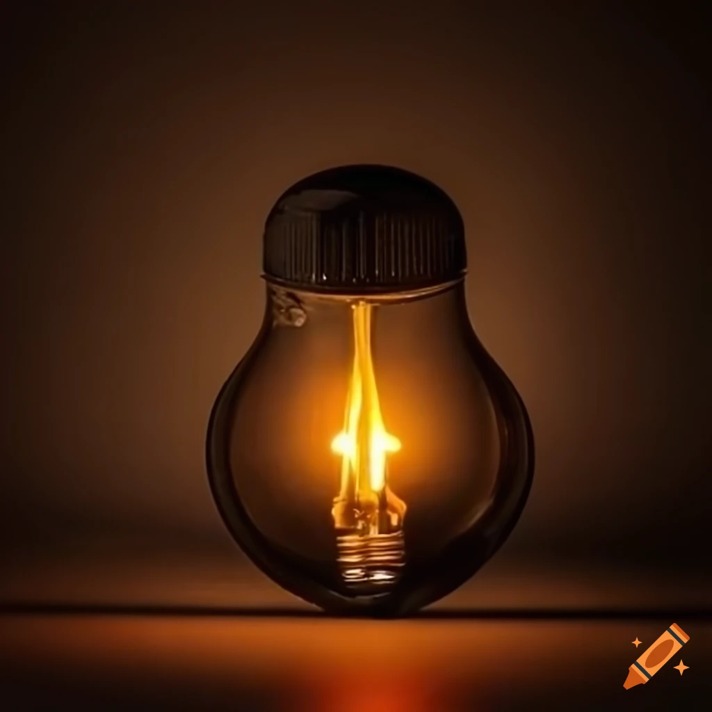 Lightbulb on Craiyon