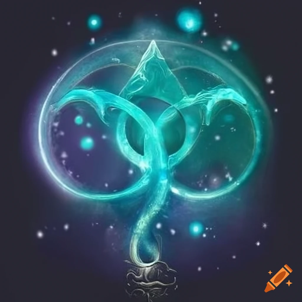 Symbol representing the god of magic on Craiyon