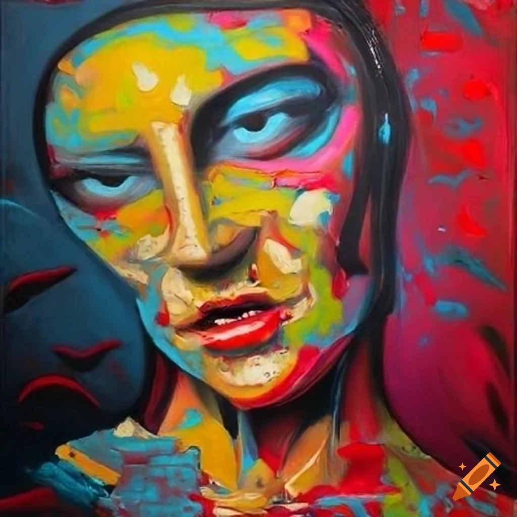 Neo-dada style art on Craiyon