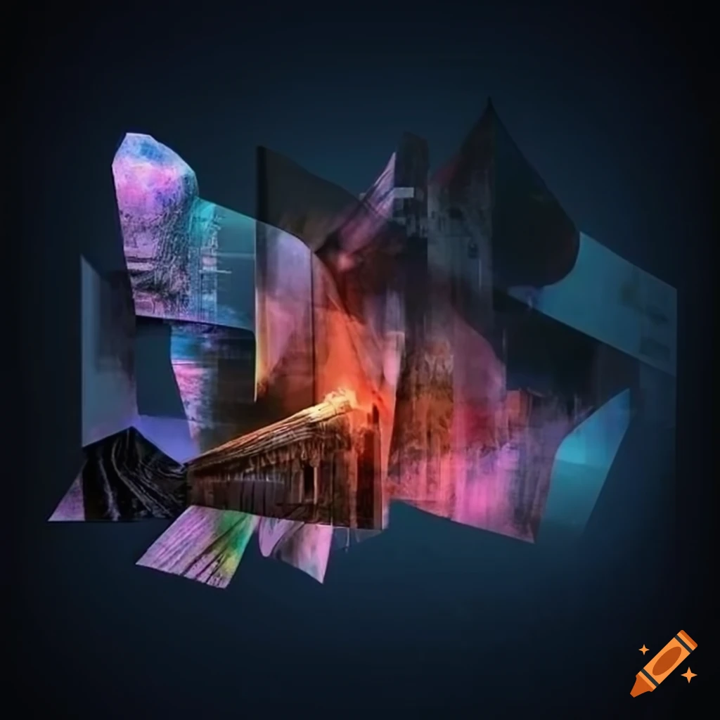 Digital collage of sleek data visualizations and graphs with 'Andrew ...