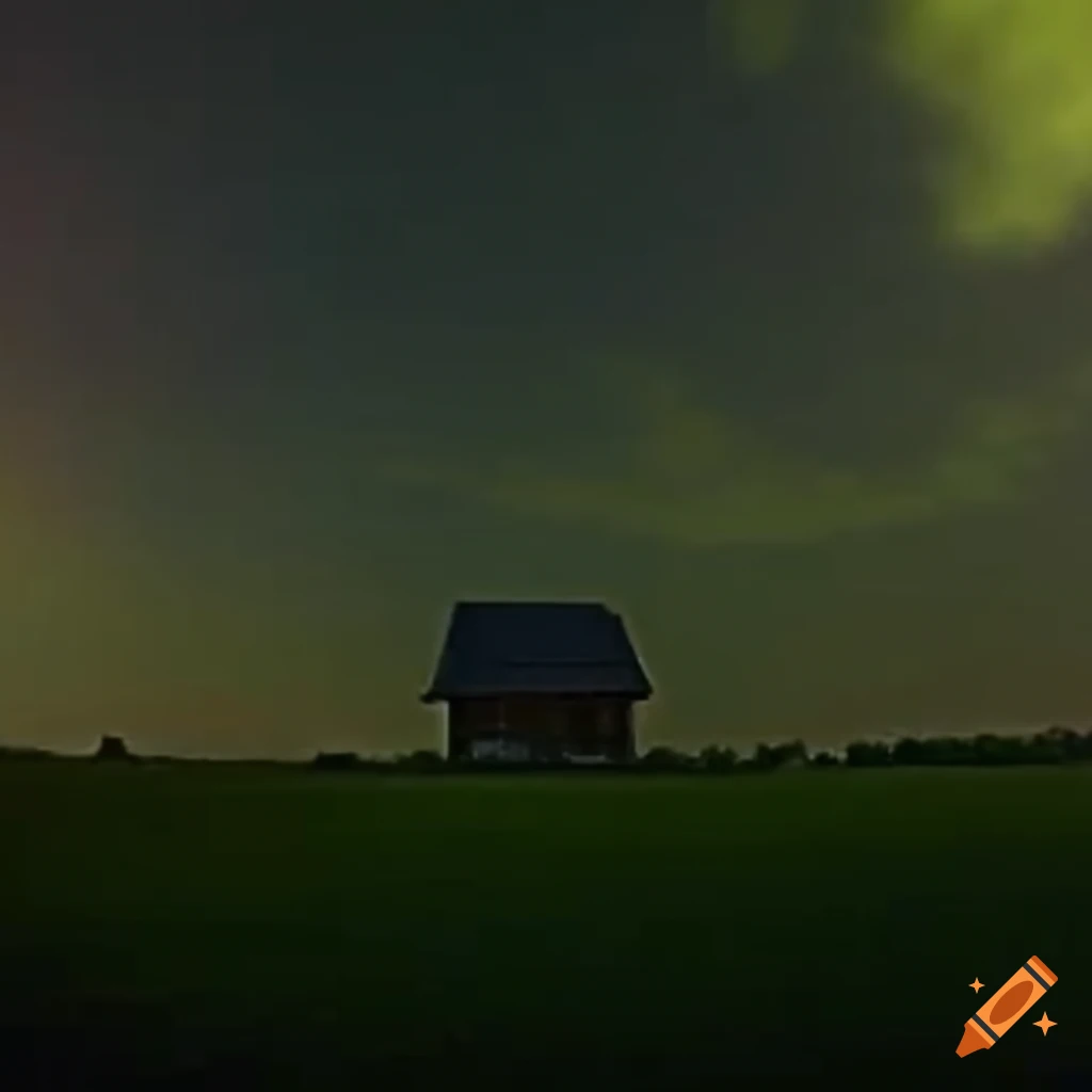 Dreamcore neighborhood with colorful houses and grass fields on Craiyon