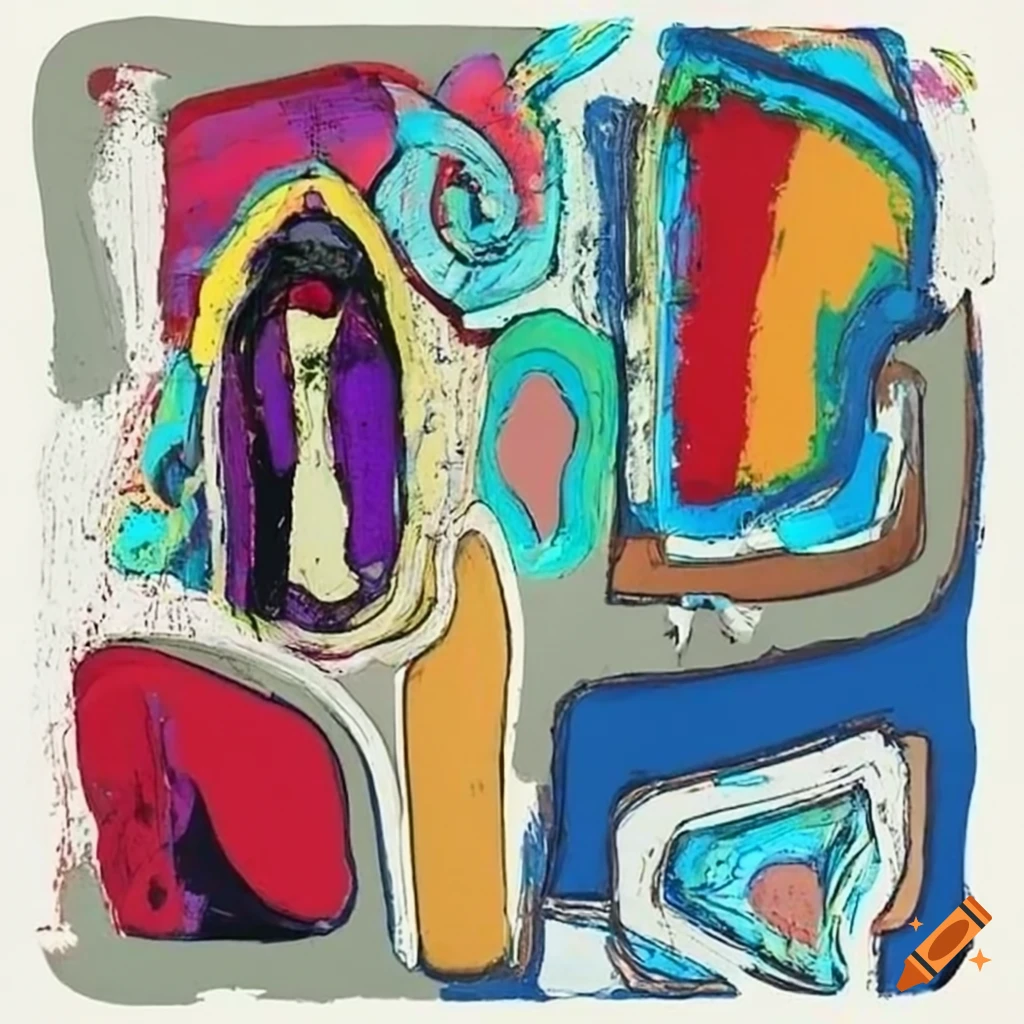 Neo-dada style art on Craiyon