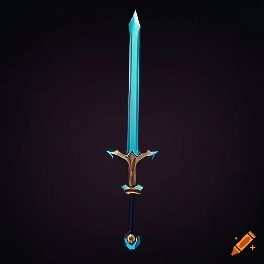 Epic magic longsword on Craiyon