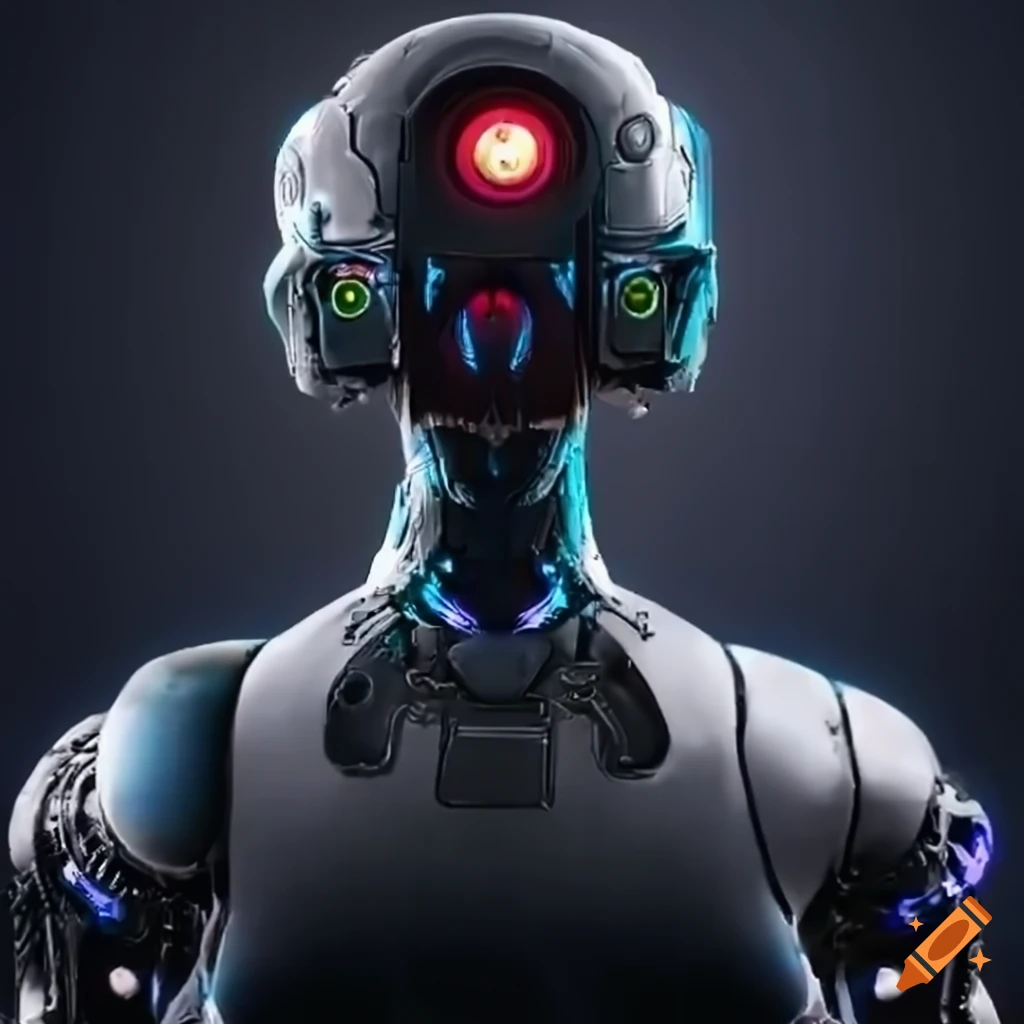 Ai overlord robot on Craiyon