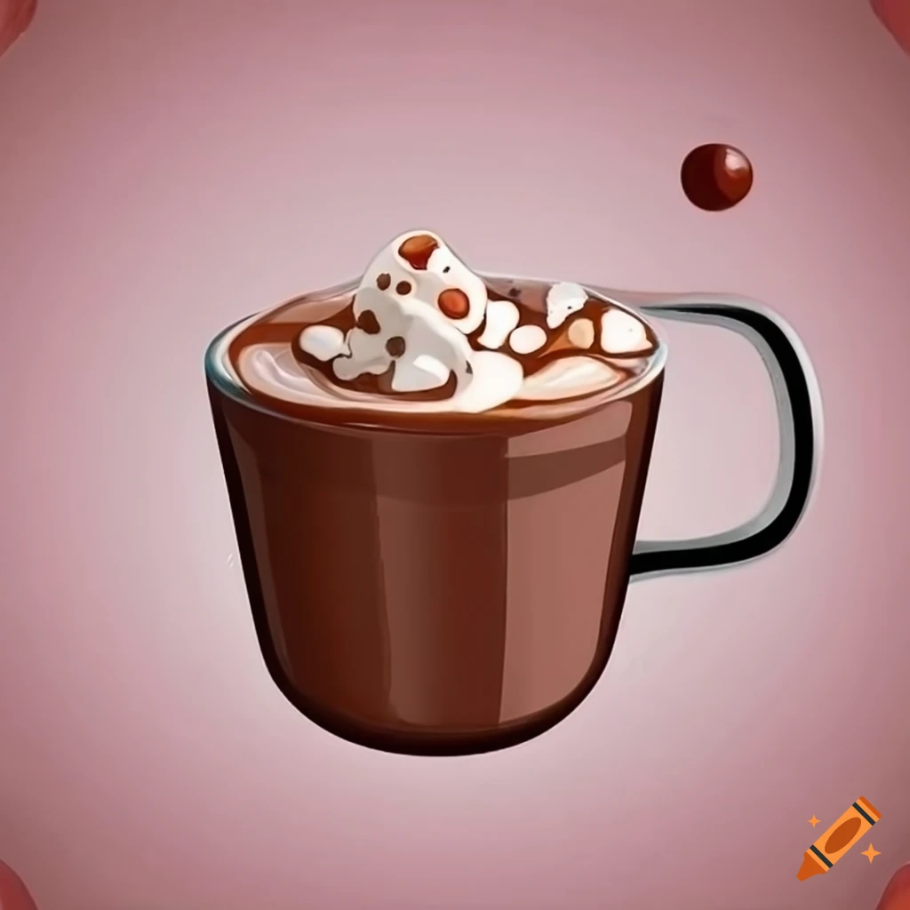 Hot chocolate on Craiyon