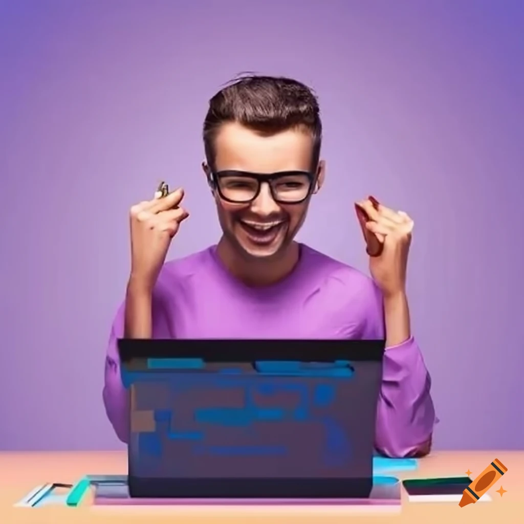 Happy Software Engineer Developing A Successful Application On Craiyon happy-software-engineer-developing-a-successful-application-on-craiyon