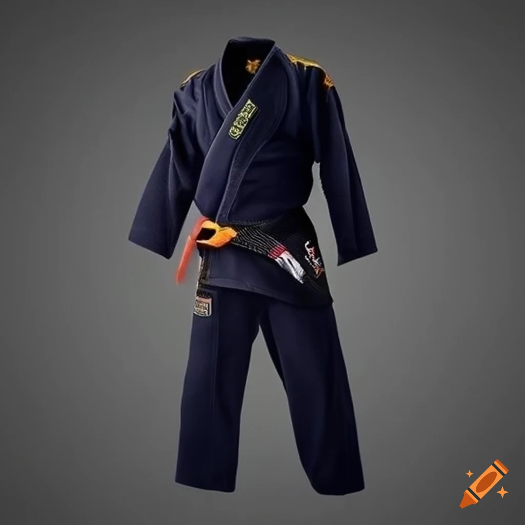 Brazilian jiu-jitsu gi kimono on Craiyon